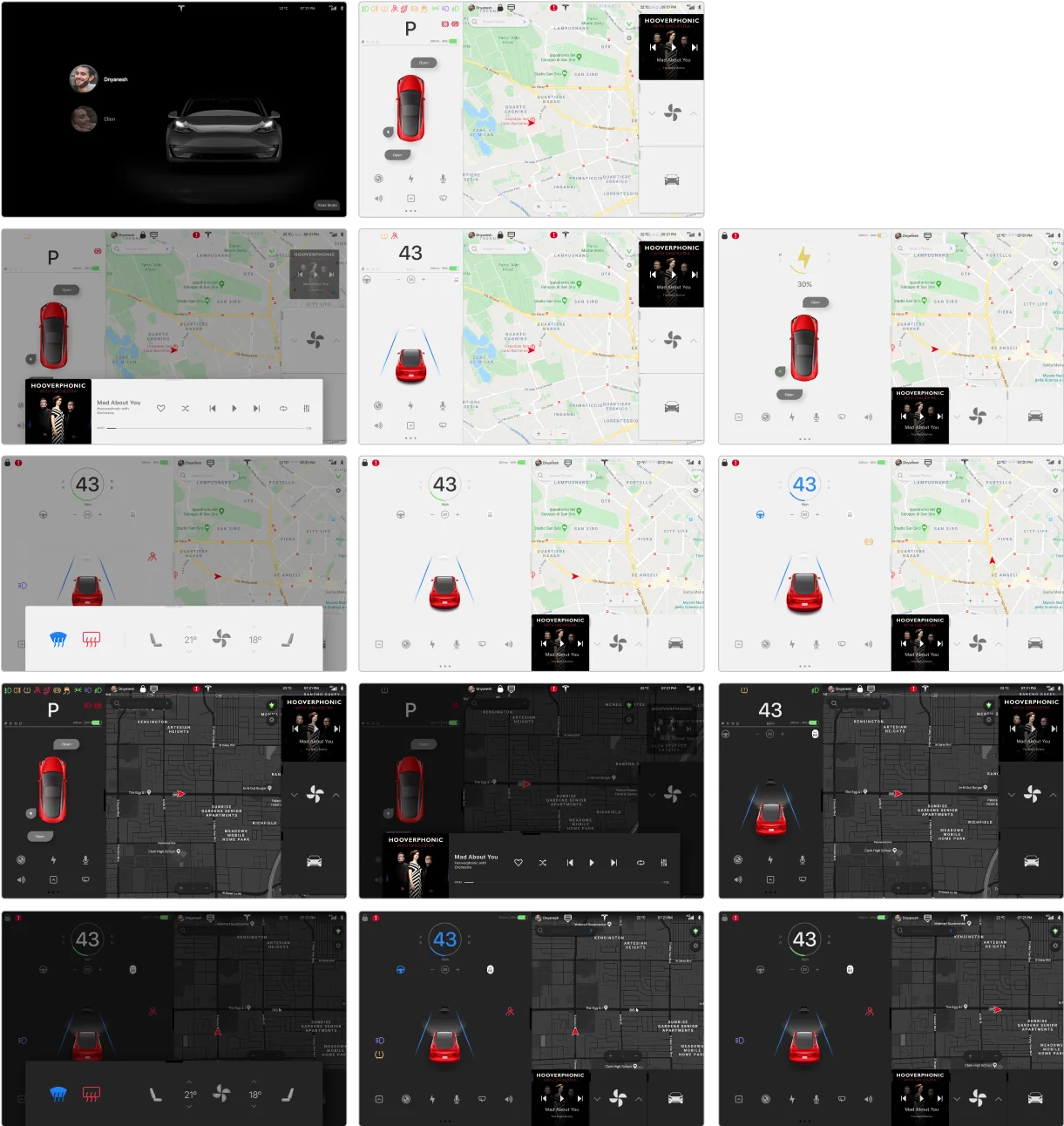 Tesla Infotainment System